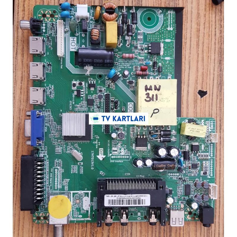 7AT013V1.0, A70814, Y.M ANAKART 17AT013 VG.0 32 39 40 MNL, Sunny ...